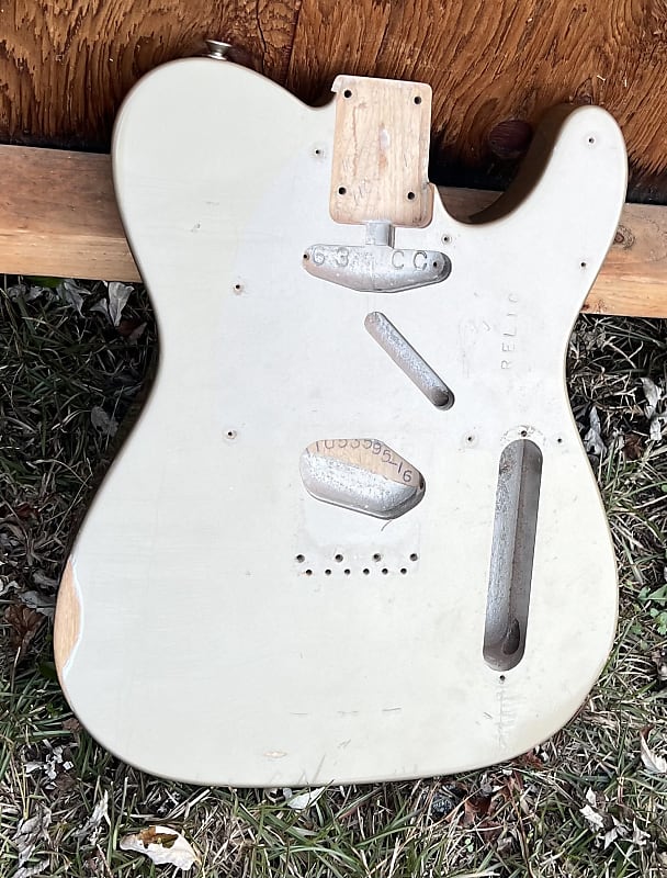 Fender Telecaster Body 2012 - Shoreline Gold Nitro | Reverb