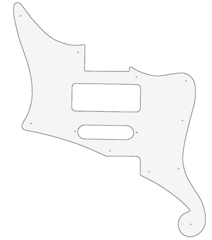 Custom Pickguard For 2020 D'Angelico Premier Bob Weir Bedford | Reverb