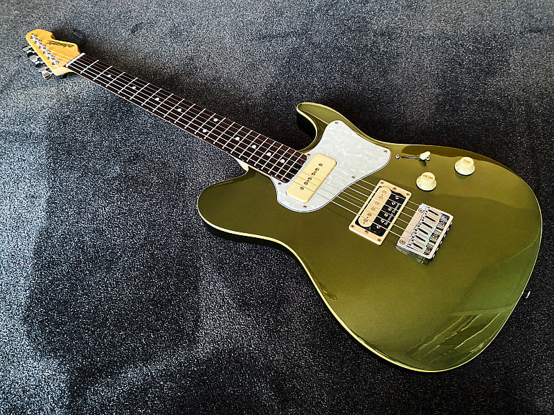 ESP Edwards E-Throbber 2021 - Leaf Green Metallic - MINT | Reverb UK