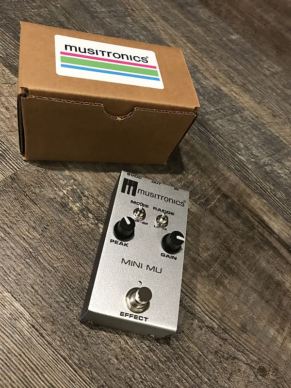 Musitronics Mini Mu 2023 Auto Wah Envelope Filter Jerry Tone | Reverb