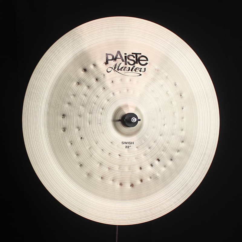 Paiste 22" Masters Swish - 1961g (video demo) | Reverb