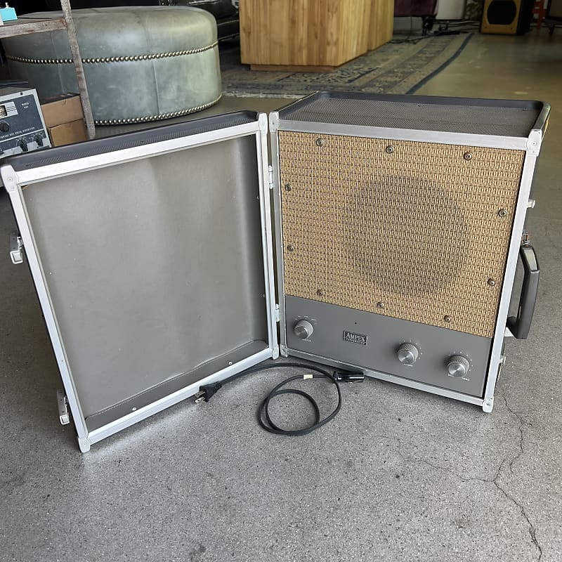 Ampex Stereo 2010 Vintage Suitcase Style Tube Amplifier | Reverb
