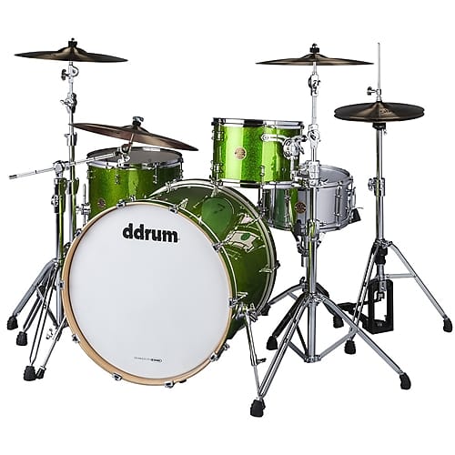 DDrum Dios 3-Piece Shell Pack in Emerald Green (shell pack | Reverb
