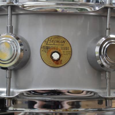 Hayman Vibrasonic Silver Wrap Snare Drum | Reverb UK