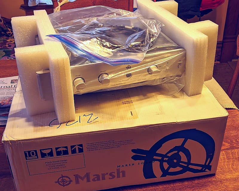 Marsh Sound Design MSD-P2000 Line level Pre-Amp with remote. | Reverb