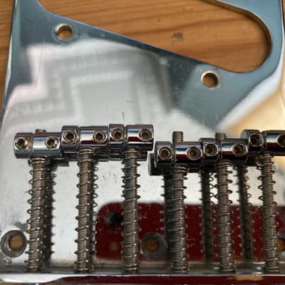 Telecaster Guitar Bridge Toploader with individual saddles | Reverb UK
