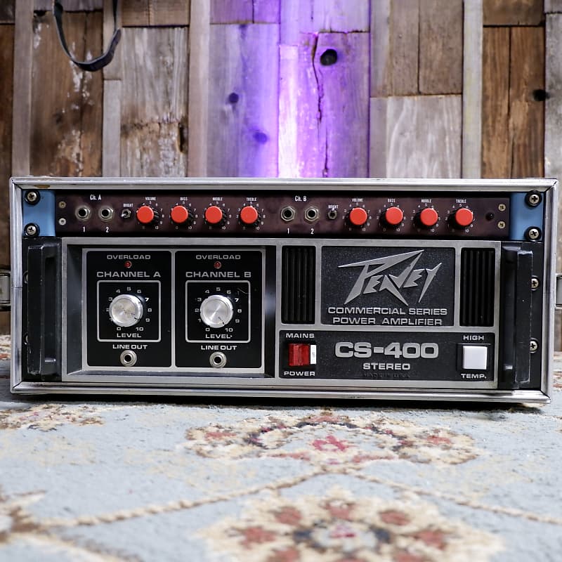 Alembic / Peavey Alembic F-2B Stereo Preamp & Peavey CS400 | Reverb