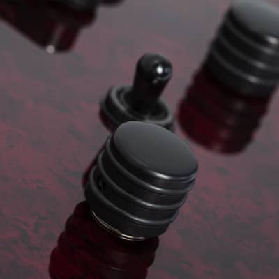 Schecter V-1 Apocalypse Red Reign Electric Guitar Prototype | Reverb