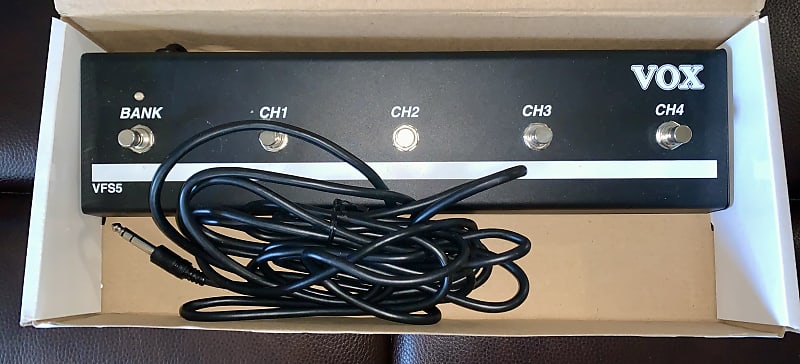 Vox VFS5 VT Series 5 Button Footswitch Amp Footswitch Amp | Reverb