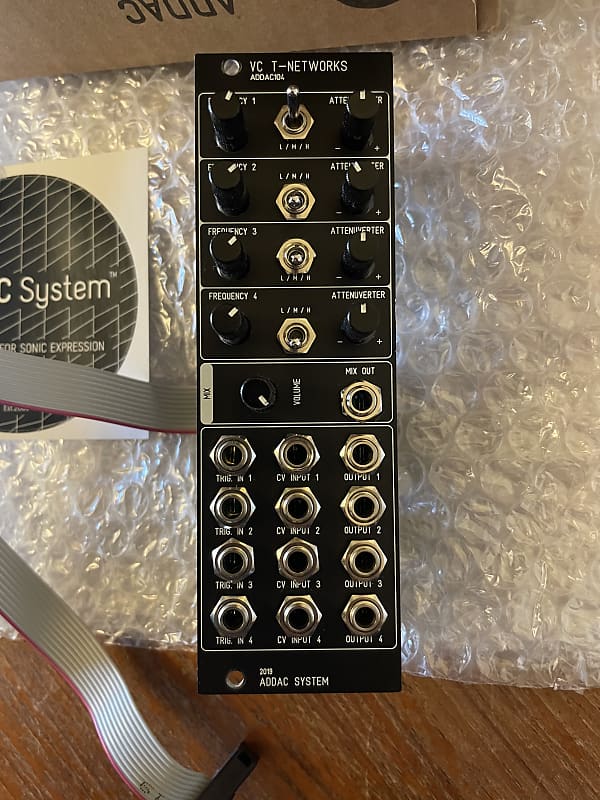 ADDAC System ADDAC104 VC T-Networks 2019 - Noir | Reverb