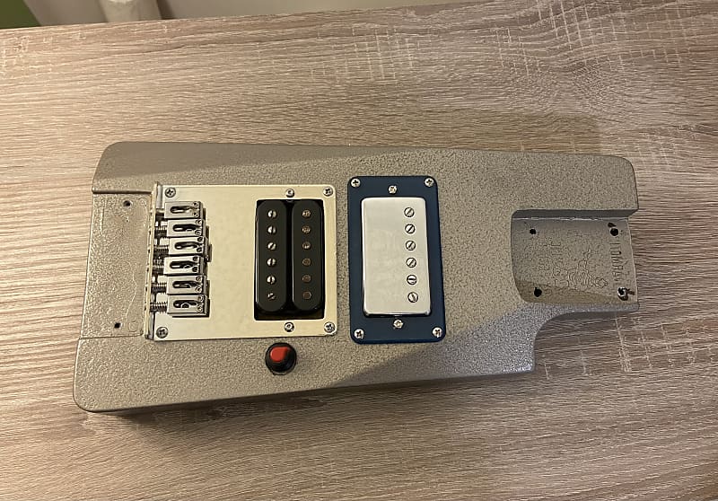 Custom solid guitar body HH mini Tele project - travel, | Reverb