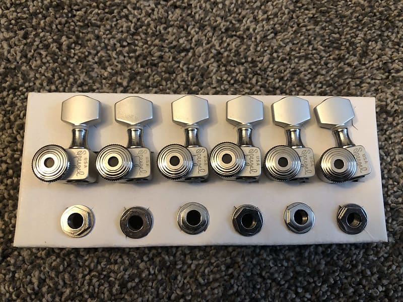 Sperzel left handed 6-in-line locking tuners | Reverb