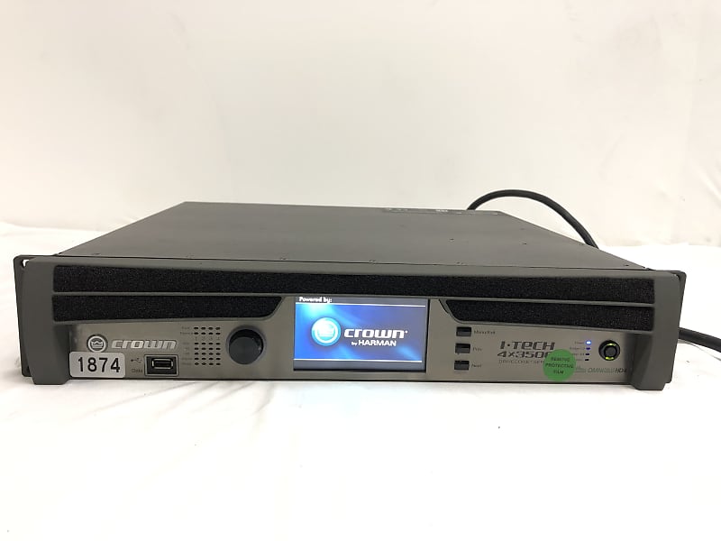 Crown I-Tech 4x3500 Power Amp 1941.8HRS #1874 (ONE) | Reverb