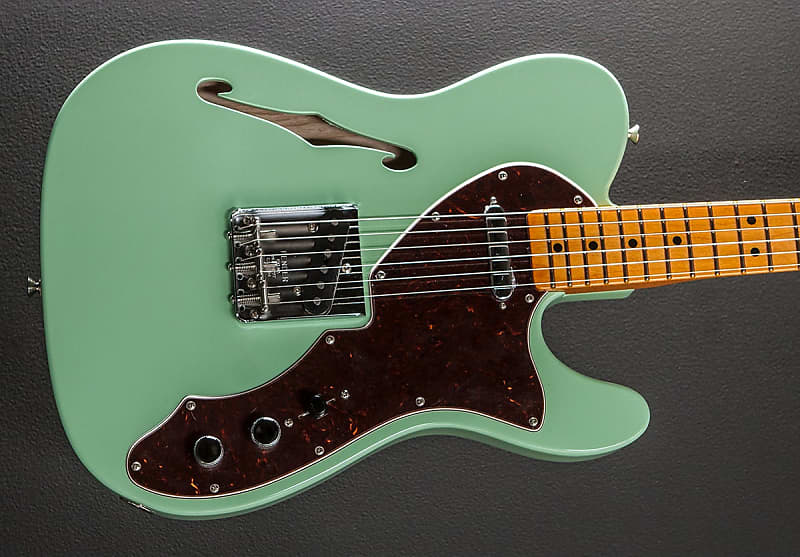 American Original 60’s Telecaster Thinline - Surf Green | Reverb