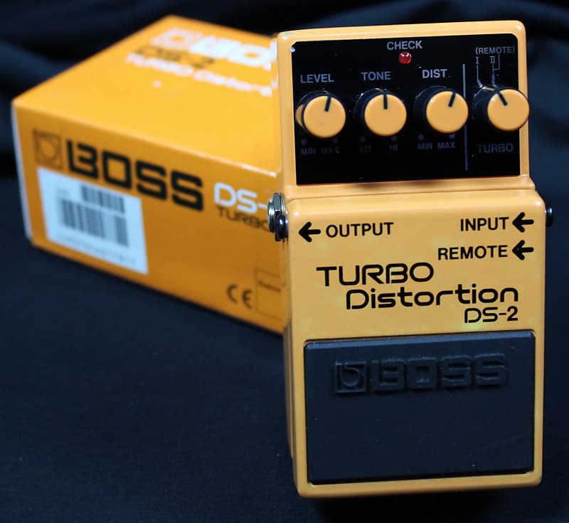 BOSS DS-2 Turbo Distortion Pedal w/Box | Reverb