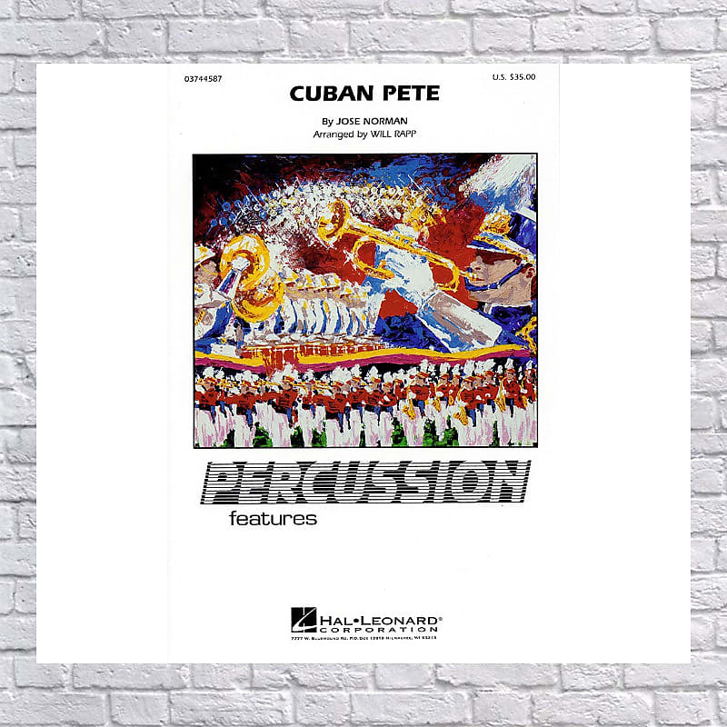 Hal Leonard Cuban Pete (Percussion Feature) Marching Band | Reverb