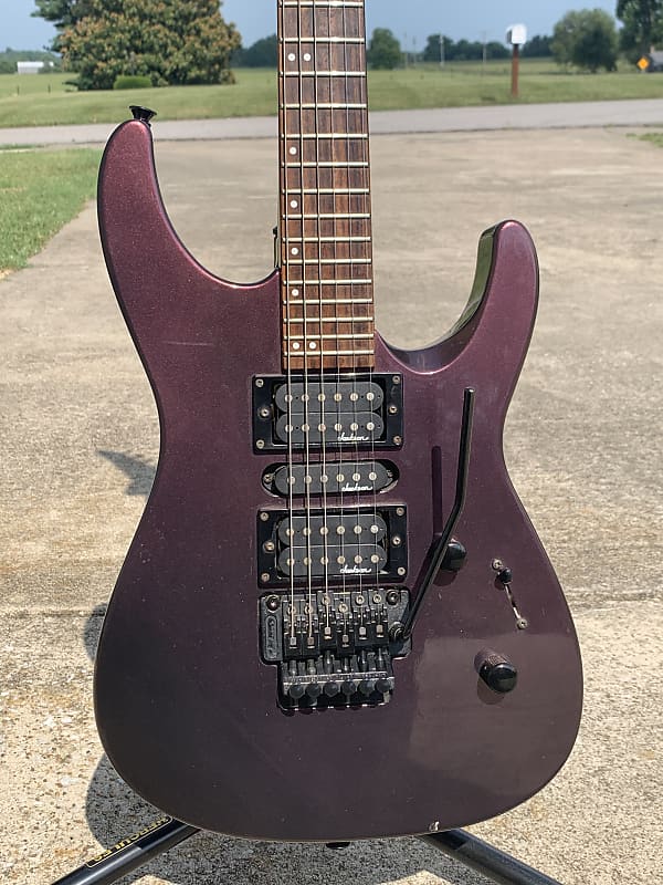 Jackson Performer 1996 Japan Burgundy Mist Sparkle | Reverb