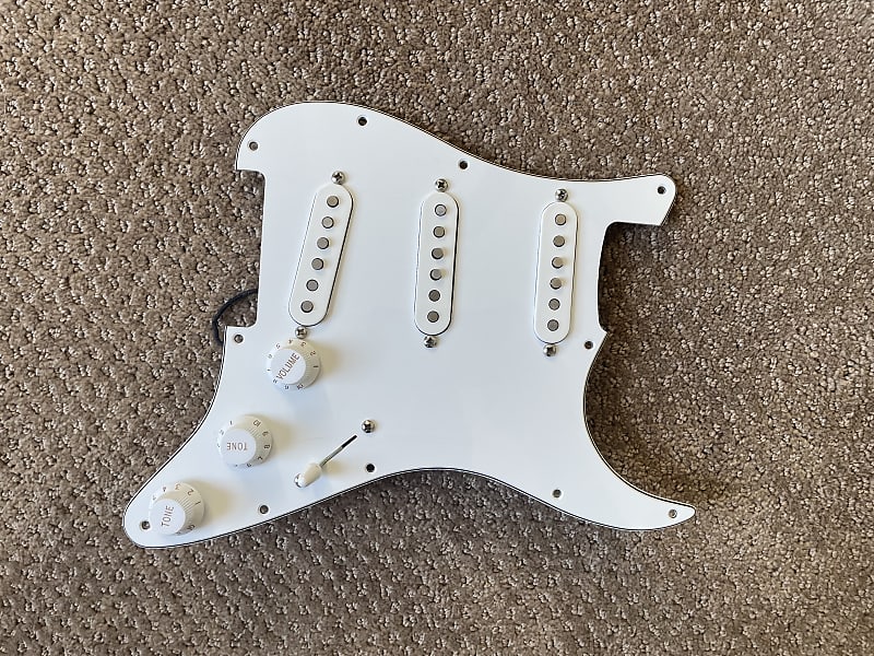 HD Custom Strat Pickguard w/ Texas Specials and Fralin Base | Reverb