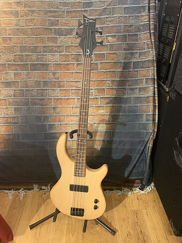 Dean Edge 4 String Bass Satin Natural Wood | Reverb
