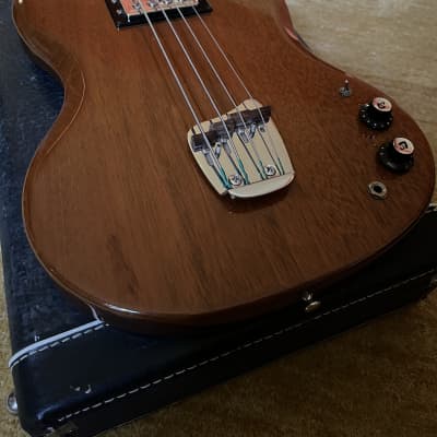 Guild JS-1 short scale Bass 1974 - Walnut CLEAN 100% original | Reverb