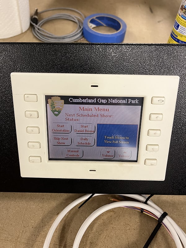 Crestron TPS-2000L In-Wall 5'' Touch Panel White | Reverb