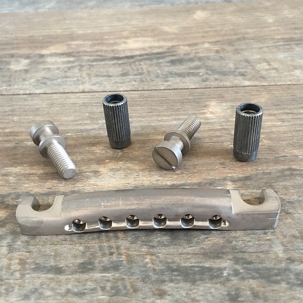 Gotoh Relic Series Bridge GE101A Aged Nickel Finish Les Paul | Reverb