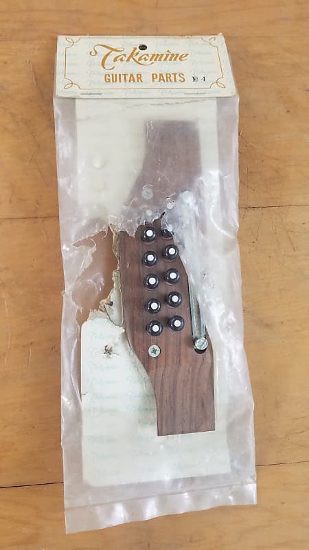 Takamine 12 String Acoustic Guitar Bridge 1970s Rosewood | Reverb