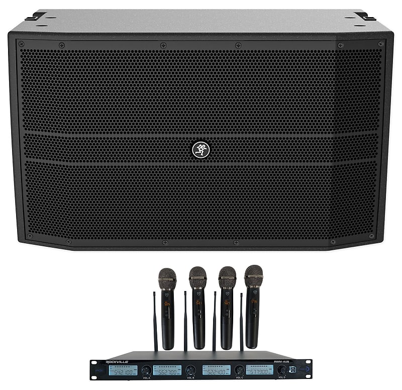 Mackie DRM12A 2000 Watt 12" Powered Active DJ PA Speaker+4) | Reverb