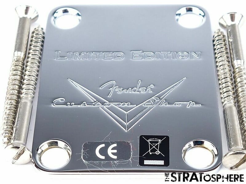 USA Fender Custom Shop 51 Telecaster NOS NECK PLATE Vintage | Reverb