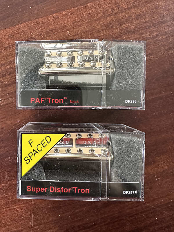 DiMarzio Super Distor’Tron DP297FNCR and PAF’Tron Neck | Reverb