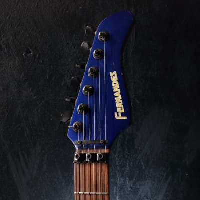 Fernandes FR-55 Revolver Metallic Blue 1991 | Reverb