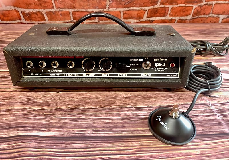 Marlboro QSB-II Quadra-Sound Blender 1971 Under water Echo | Reverb