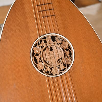 ️ Video Included – Antique Pre-war German Guitar Lute, 1930s | Reverb