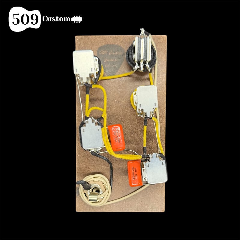 509 Custom Les Paul Jimmy Page Style Wiring Kit | Reverb