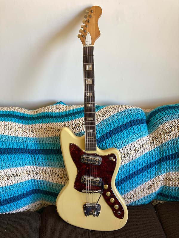 Harmony H19 Silhouette 1963 - 1973 Cream (repaint) | Reverb