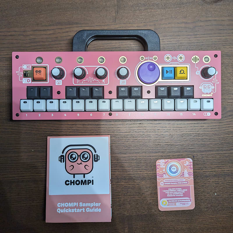 Chompi Club CHOMPI Sampler 2023 - Gold and Pink | Reverb