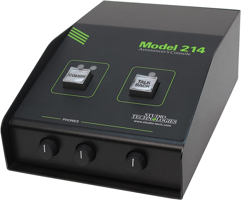 Studio Technologies MODEL-214 Announcer's Console, with XLR | Reverb