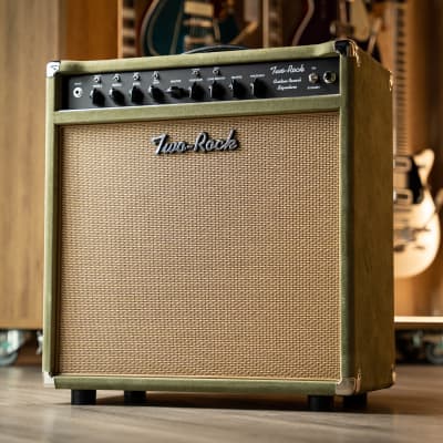 TWO-ROCK Custom Reverb Reverb V1 100 watt Combo Moss Green | Reverb