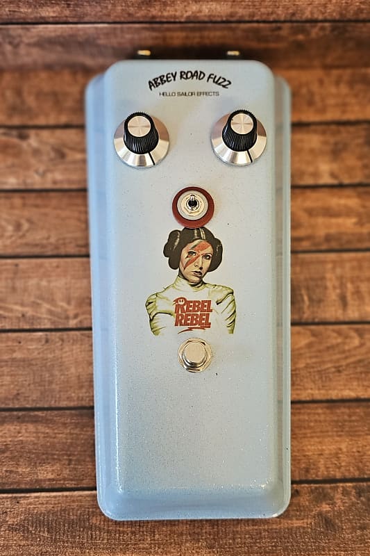 Hello Sailor Effects Abbey Road Fuzz - Blue sparkle | Reverb
