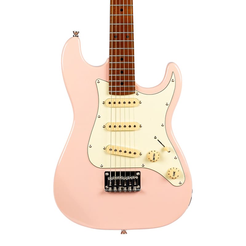 Jet JS-300 Mini Electric Guitar, Pink | Reverb UK