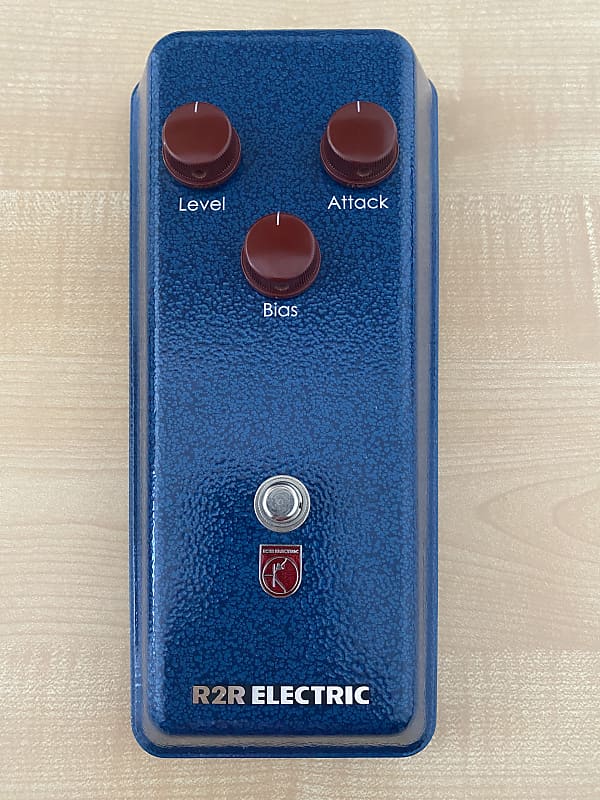R2R Electric Supa Fuzz MK II 2022 - Blue Hammered | Reverb