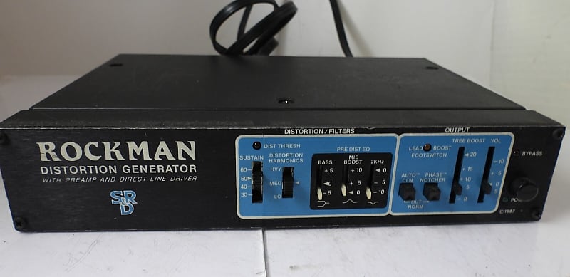 Vintage Rockman Distortion Generator Preamp Effects Processor | Reverb
