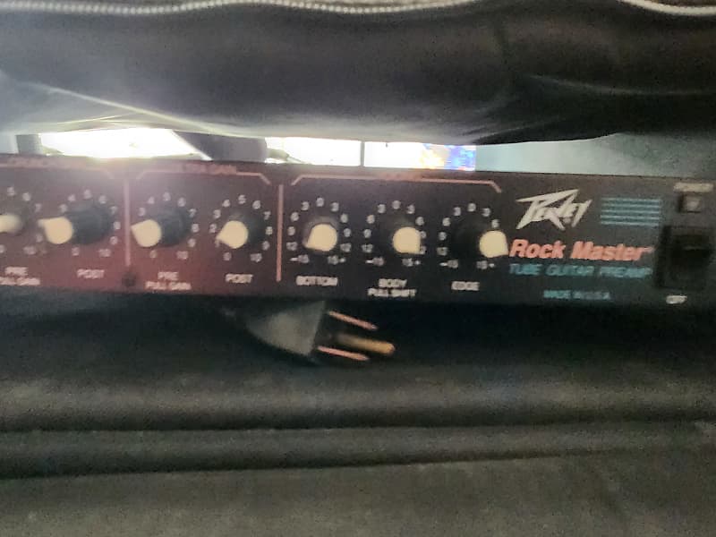 Peavey Rockmaster guitar preamp w/ FREE RACK CASE/ READ | Reverb