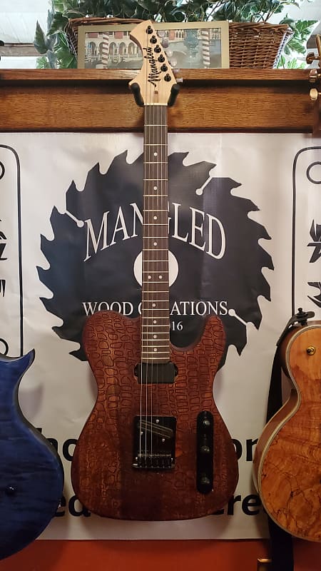 Mangled Custom Guitars F Bomb 2021 Brown Burst | Reverb