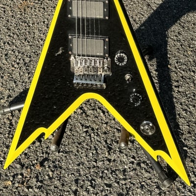 Dean Dime Dimebag Razorback Set Neck Thunder Bolt From Hell | Reverb