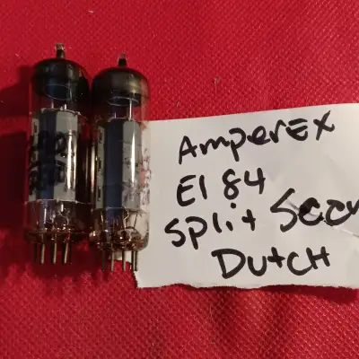 Amperex El84 1958 Matched Twin Set. | Reverb