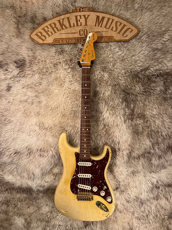 Fender Partscaster - cream reliced | Reverb