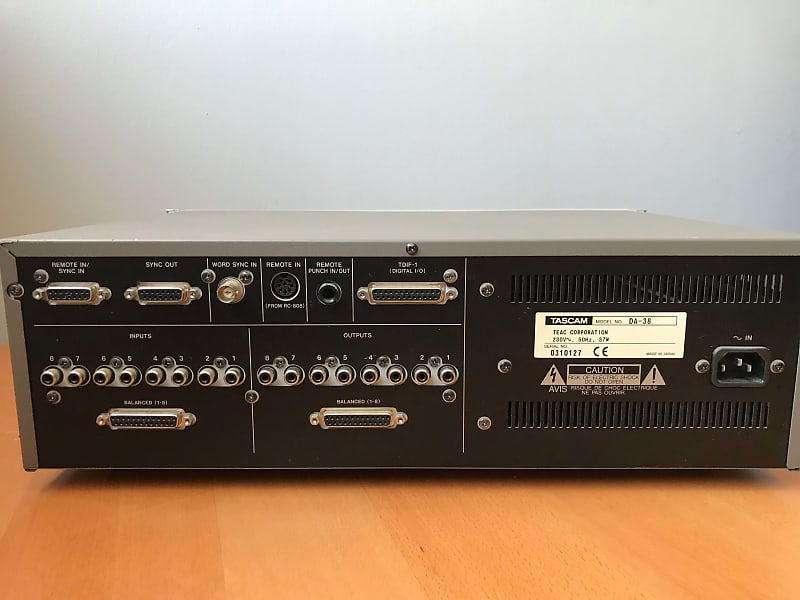 TASCAM DA38 8 Channel Digital Audio Recorder. Con Interface | Reverb