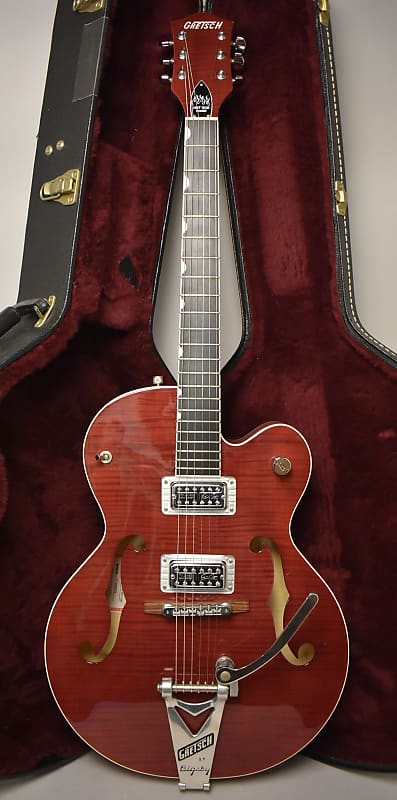 2014 Gretsch G6120SH Brian Setzer Hot Rod Roman Red w/OHSC | Reverb