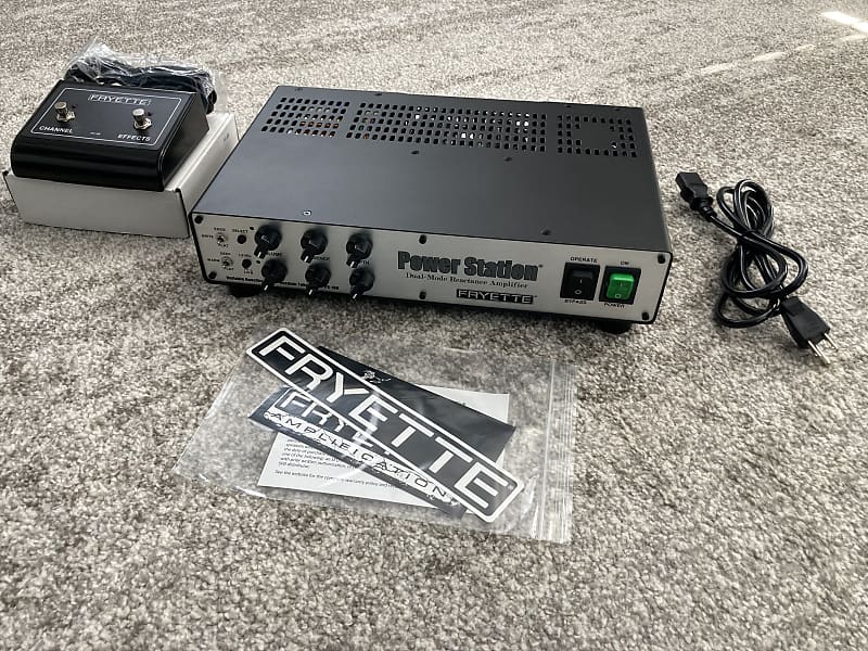 Fryette Power Station PS-100 with FC-3B Footswitch | Reverb